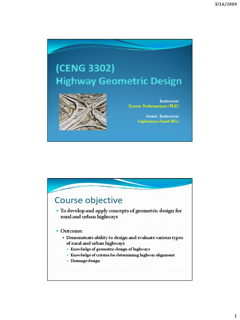 Introduction Route Selection Pdf Pdf Topography Highway