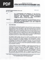 NDRRMC Memorandum No 110 Revised NDRRMF Guidelines S 2021 | PDF