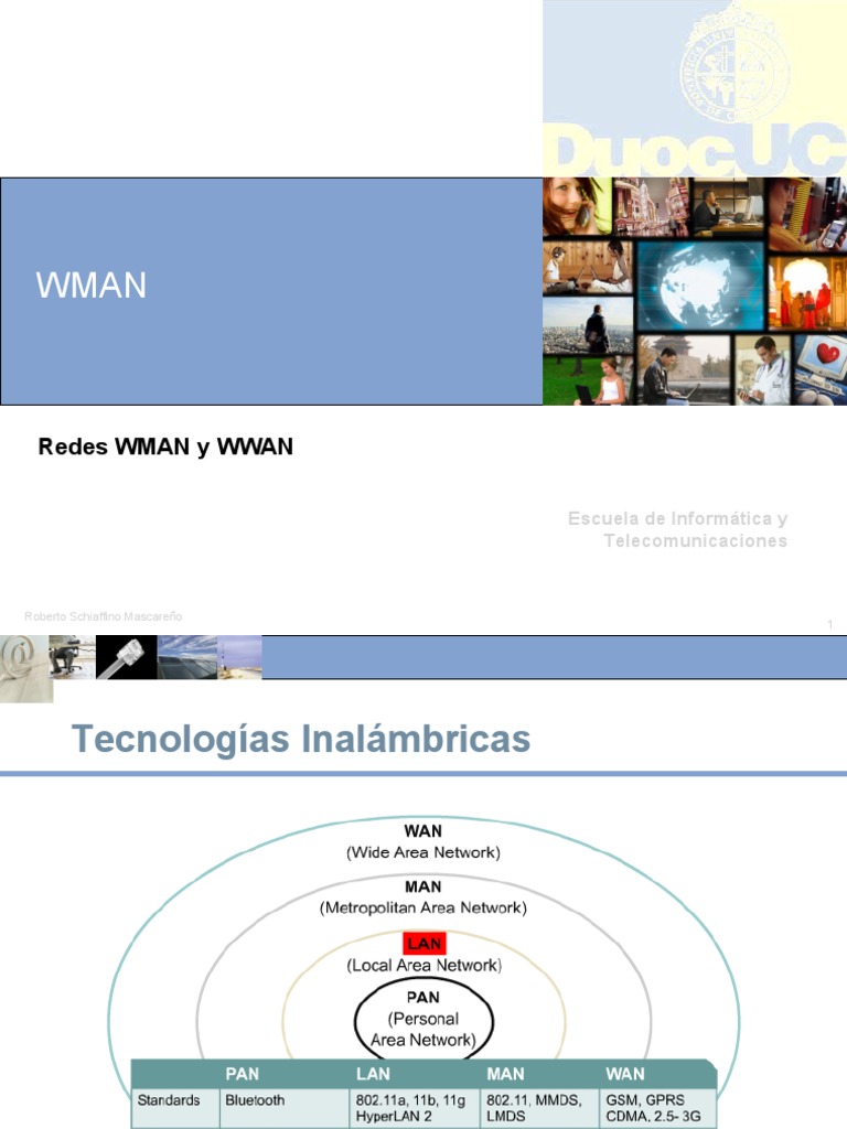 Redes WMAN: Tecnologías y Aplicaciones | PDF | Red inalámbrica | Televisión