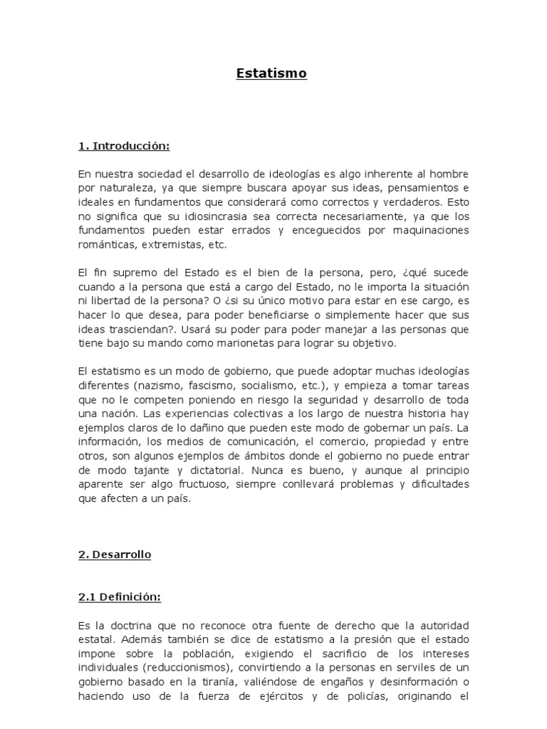 Crítica al Estatismo y sus Ideologías | PDF | Saddam Hussein | Nicolás Maquiavelo
