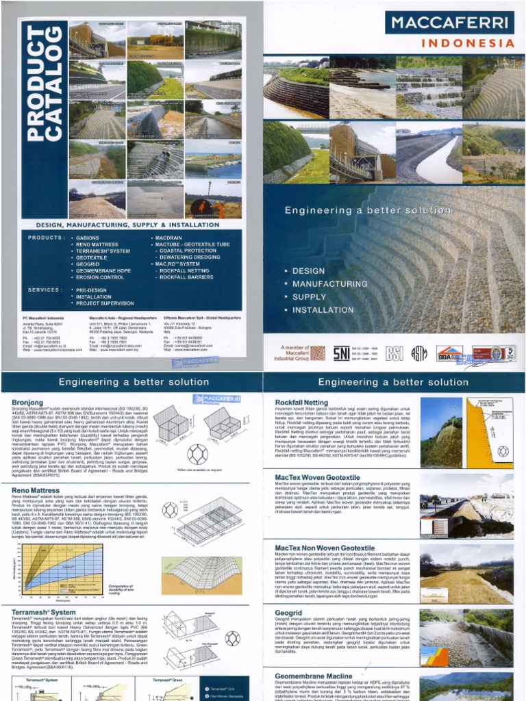 Brosur Bronjong | PDF