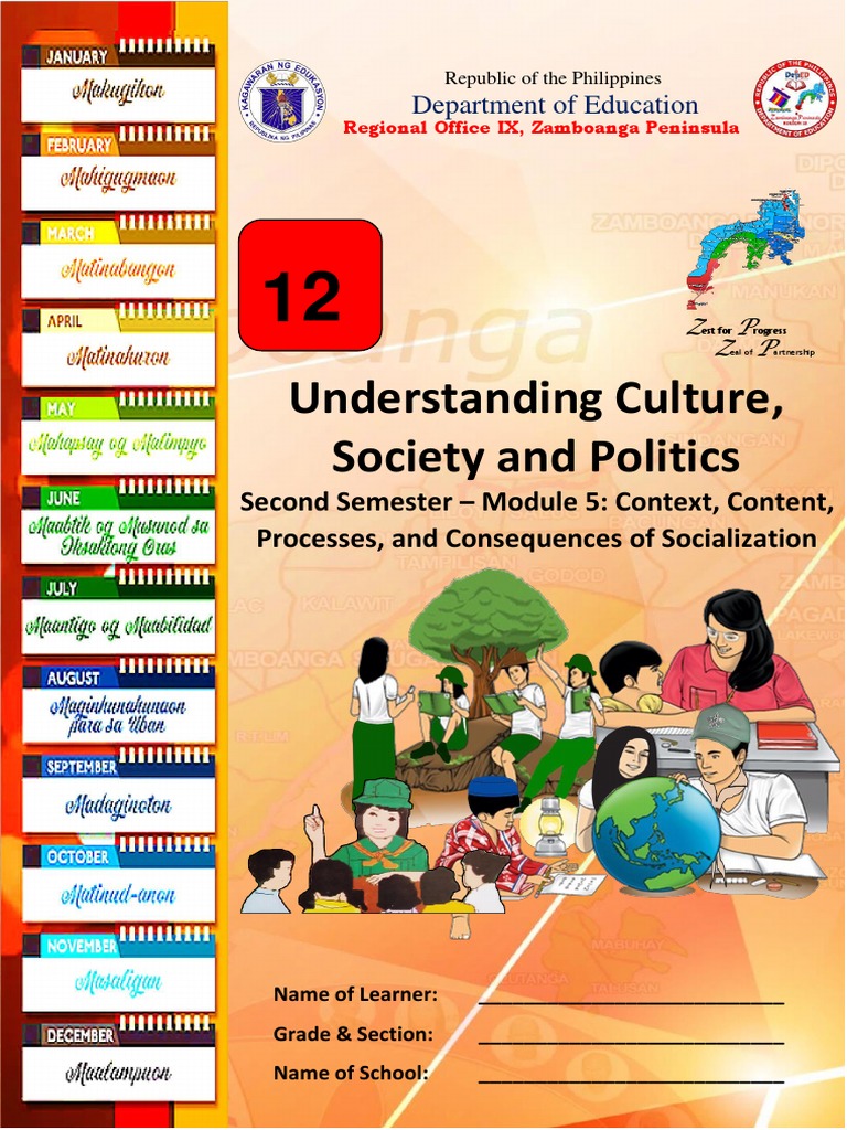 Understanding Culture, Society and Politics | PDF | Socialization ...