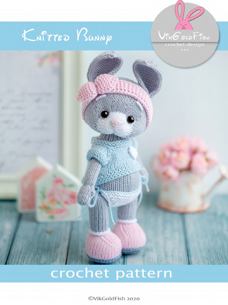 Knitted Bunny Vik Goldfish | PDF