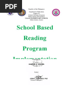 Project Proposal Reading Corner Competition | PDF | Literacy | Teachers