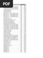 List of Beneficiary Bank Codes For Autopay Services - Cleaned | PDF ...