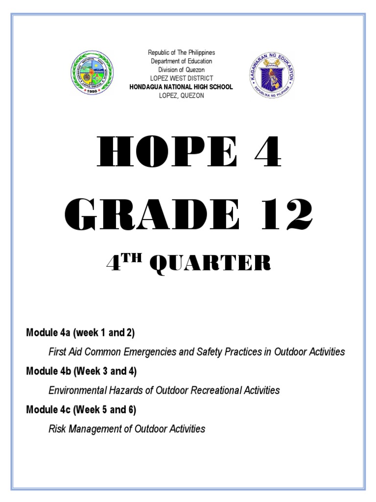 Adm Hope Q4 | PDF