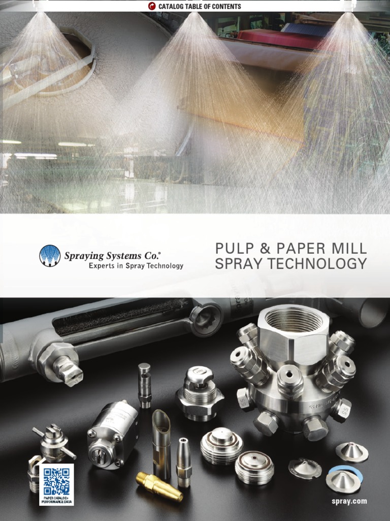 C66C Pulp Paper Mill Spray Technology With Performance | PDF | Shower ...