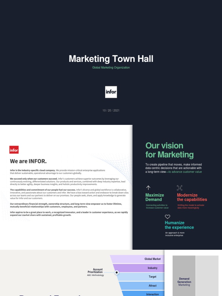 Global Marketing Town Hall - October 2021 | PDF