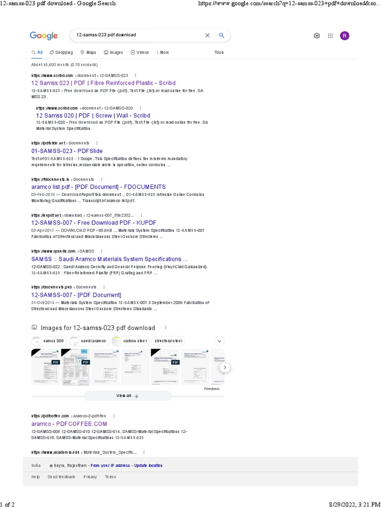 12-Samss-023 PDF Download - Google Search | PDF | Fibre Reinforced Plastic | Computing