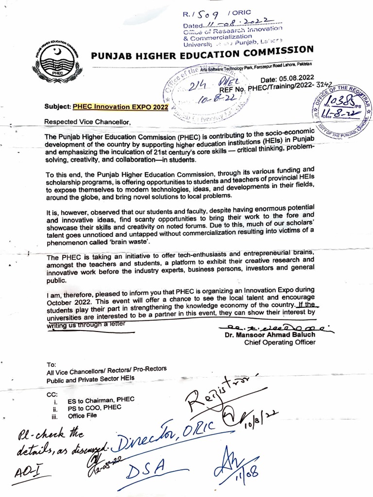 Invitation to Participate in PHEC Innovation EXPO2022 - An Event to ...