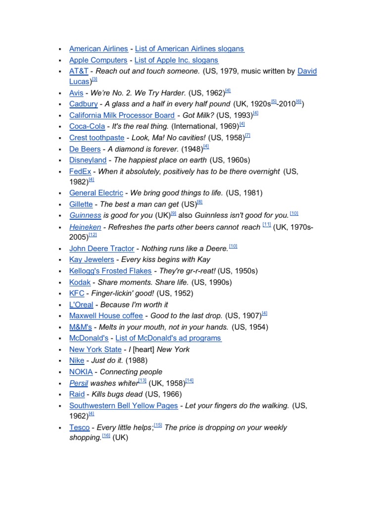 Crest Toothpaste Advertising Slogans