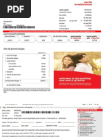 MobileBill Airtel Format | PDF | Invoice | Cheque