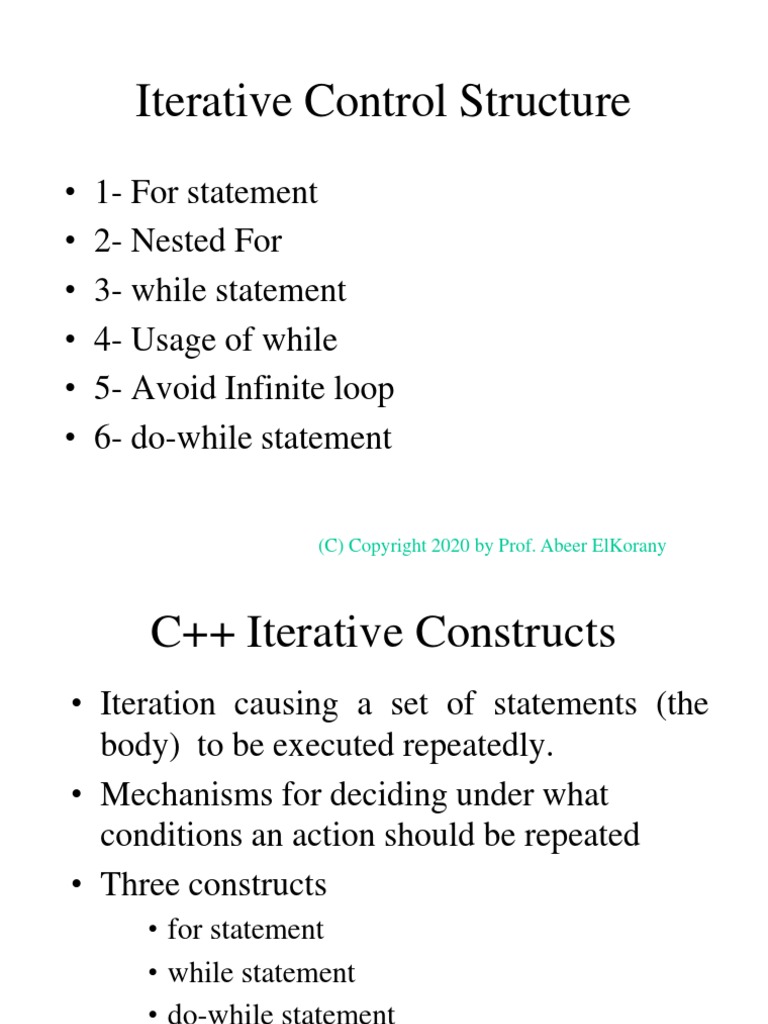 C - Iteration | PDF | Control Flow | Computer Programming C - Iteration | PDF | Control Flow | Computer Programming