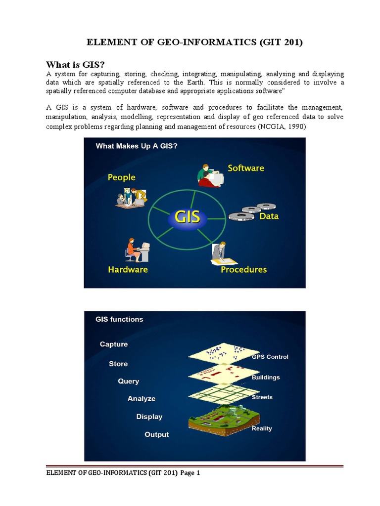 What is GIS | PDF | Geographic Information System | Spatial Analysis