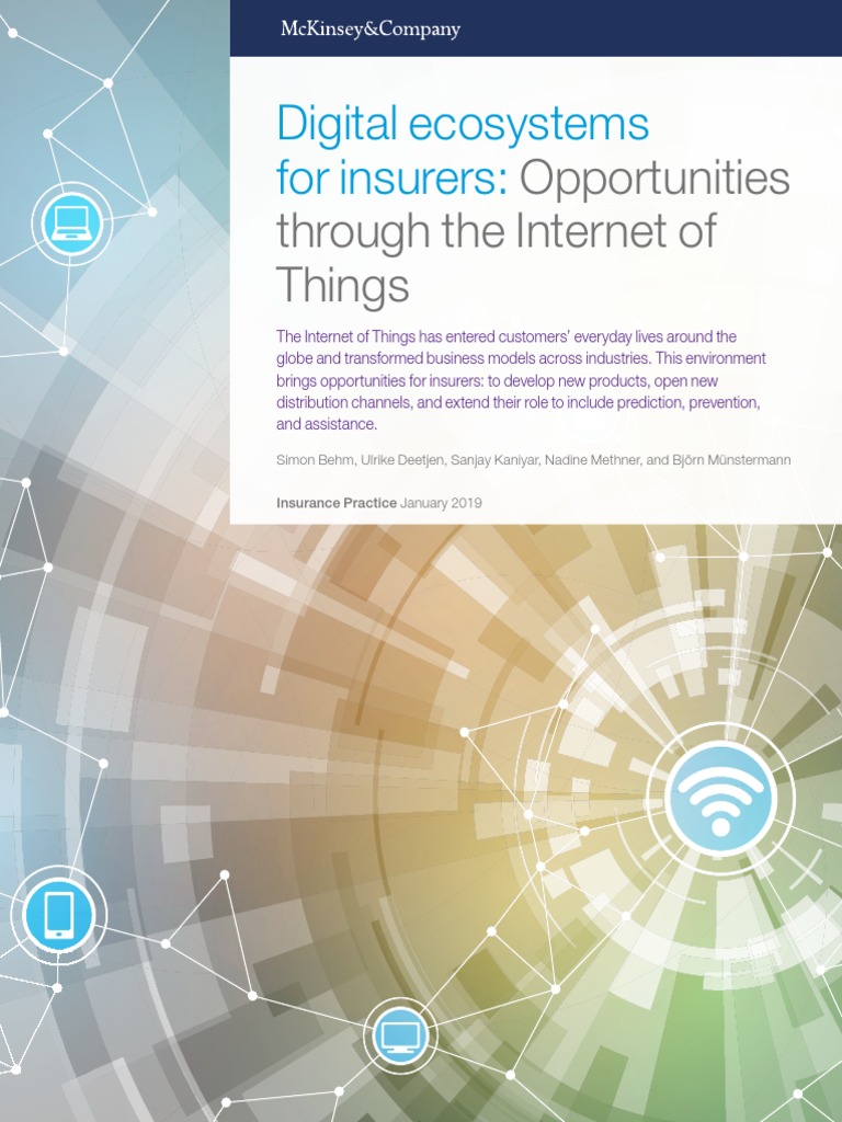 Digital Ecosystems For Insurers Opportunities Through The Internet of ...