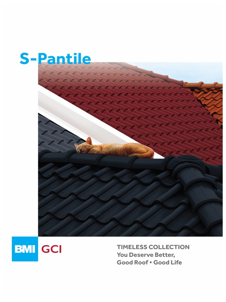 BMI GCI S-Pantile Roof Tiles | PDF