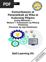 Grade 7 Filipino - MODULE 1 To 4 | PDF