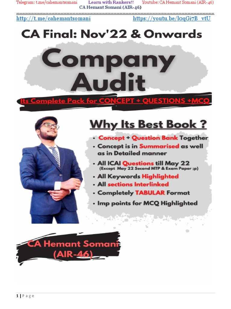 Sa Audit Hemant Somani | PDF