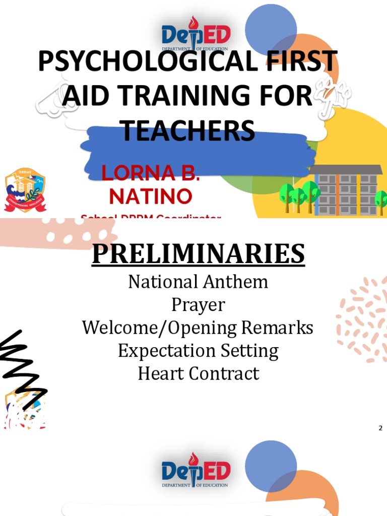 Psychological First Aid | PDF | Psychological Resilience | Hazards