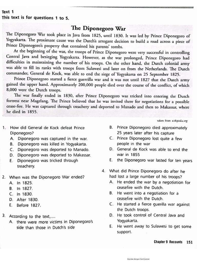 Exercises - Recount Text | PDF