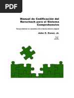 Protocolo de Localizacion Rorschach | PDF