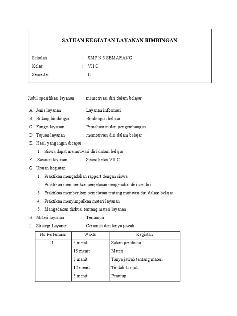 SATLAN - Motivasi Belajar | PDF | Karier & Perkembangan | Sains ...