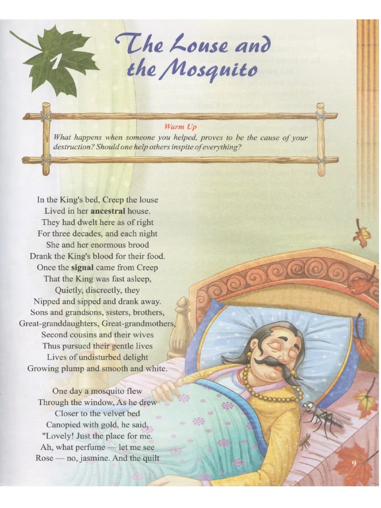 The Louse & the Mosquito | PDF