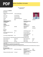 SRM Application Form | PDF