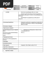 FILIPINO LESSON - Pagsagot Sa Mga Tanong Tungkol Sa Napakinggan | PDF