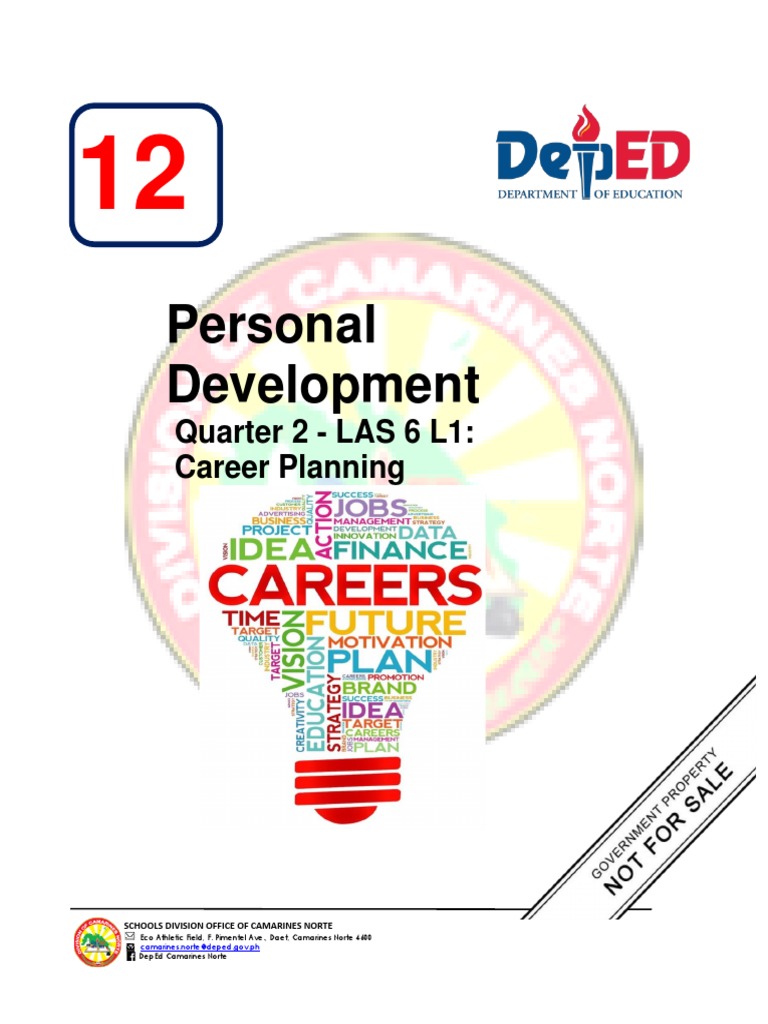 Personal Development Week 6 | PDF | Humanities | Job Satisfaction