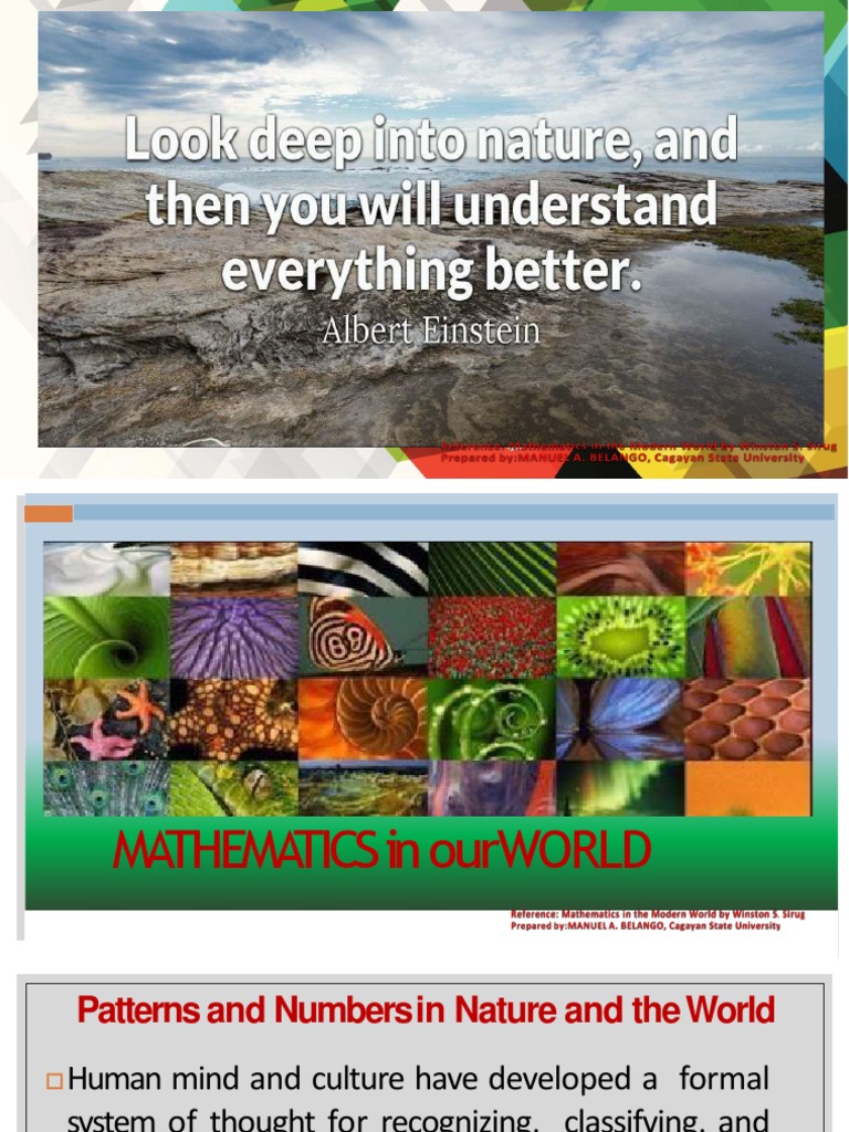 Patterns and Math in Nature | PDF