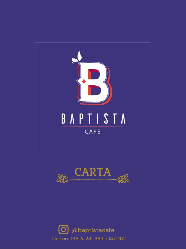 Cart A Baptista Cafe 2022 Act | PDF | pesto | Cocina