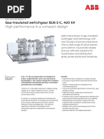 Gas-Insulated Switchgear Type 8DN8: Technical Data | PDF | Manufactured ...