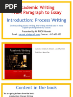 Academic Writing - 2 - The Structure of A Paragraph | PDF | Paragraph ...