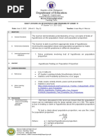 Fourth Quarter Exam - STATISTICS and PROBABILITY 2021-2022 | PDF ...