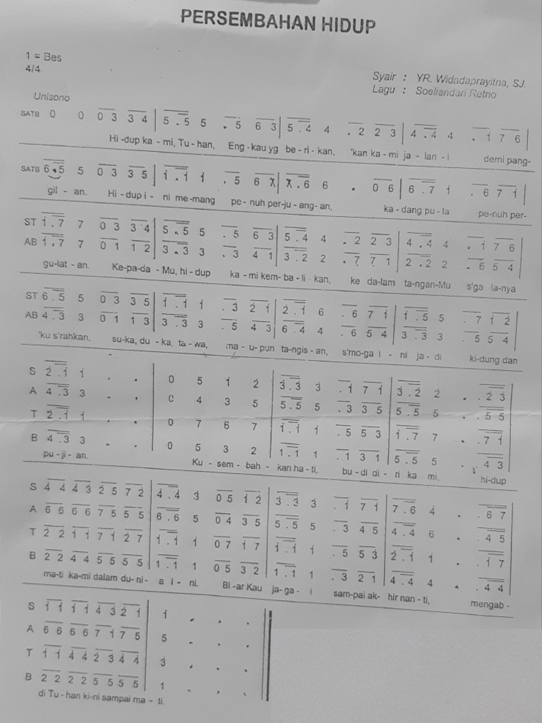 Persembahan Hidup | PDF