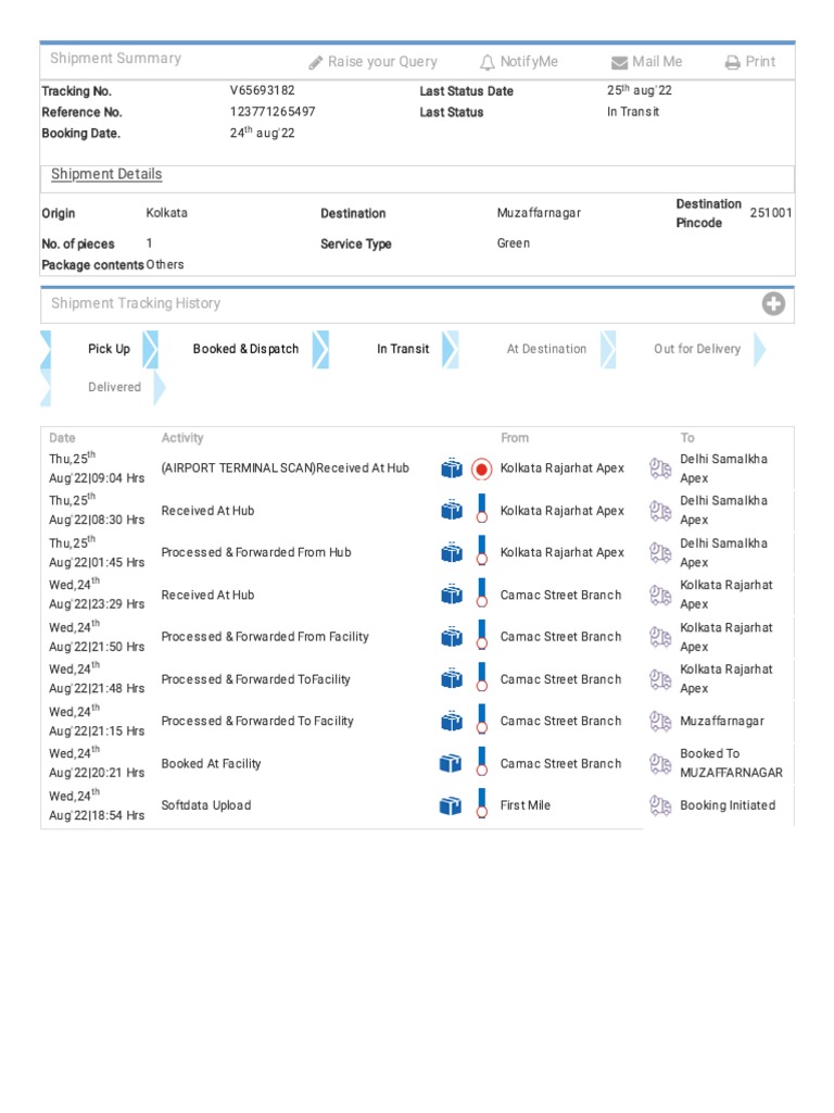Track Shipment Status - Consignment Status - DTDC India | PDF | Supply ...