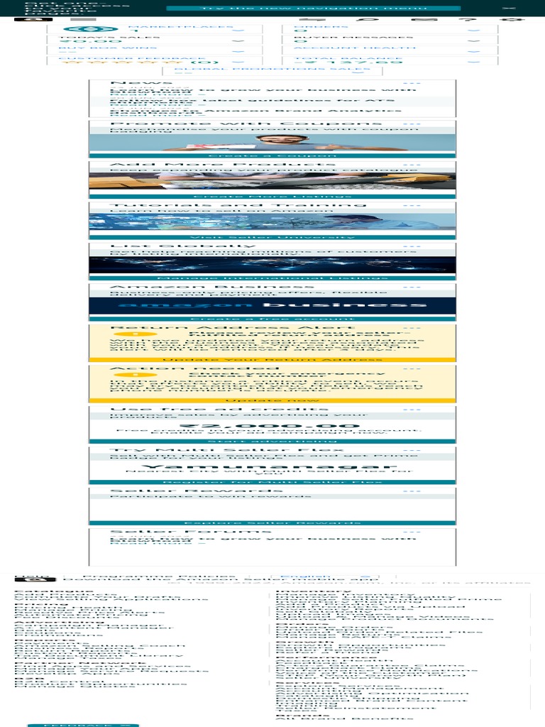 Read More : Try The New Navigation Menu | PDF | Sales | Advertising