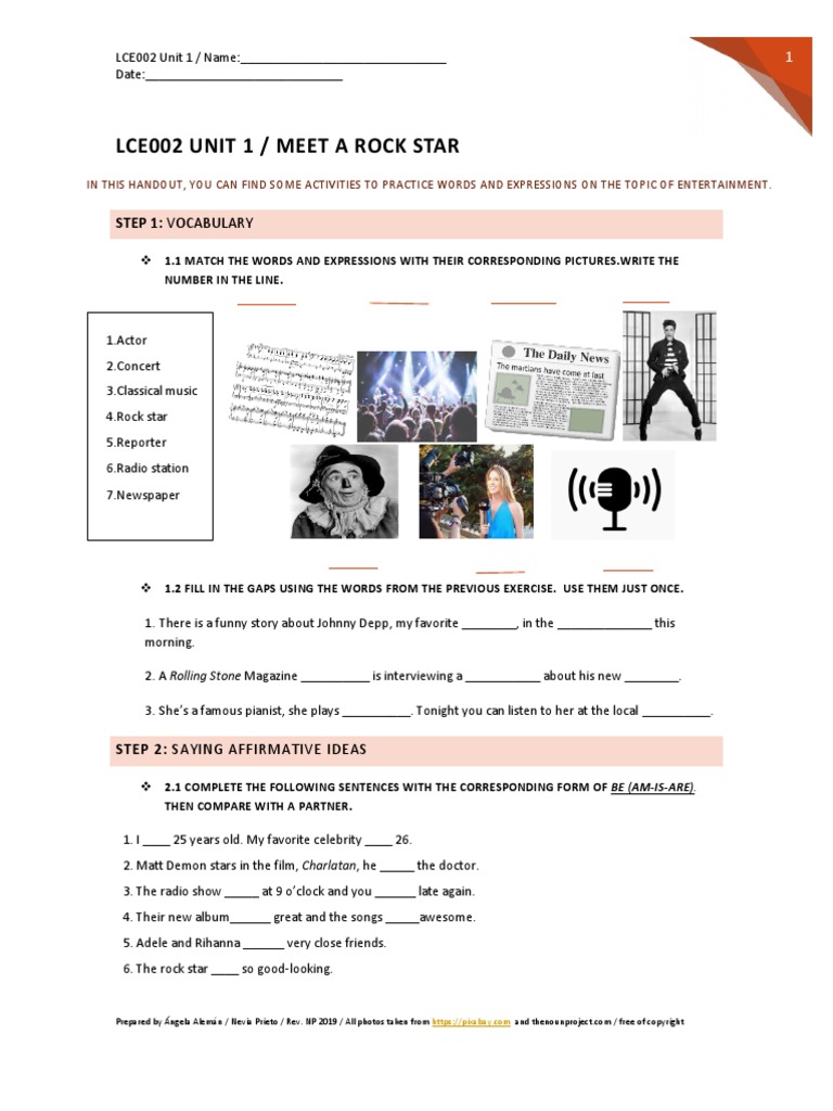 LCE002 UNIT 1 STUDENT v3c | PDF