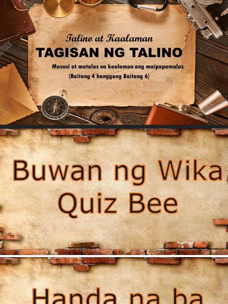 Tagisan NG Talino Grade 4-6 | PDF