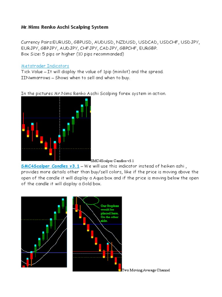 MR - Nims Renko Aschi Scalping System: Metatrader Indicators | PDF ...