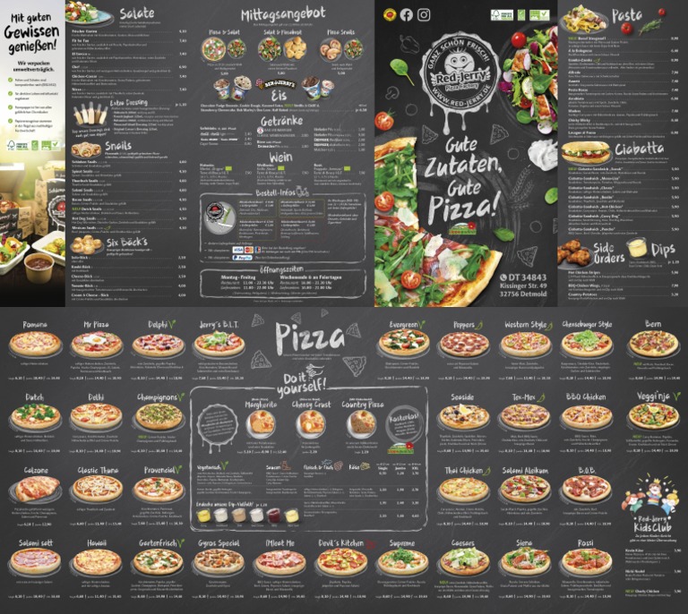 Red-Jerry Speisekarte Web March 2020 | PDF