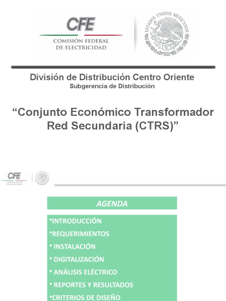 Herramienta CTRS para Redes Eléctricas | PDF | Microsoft Windows ...