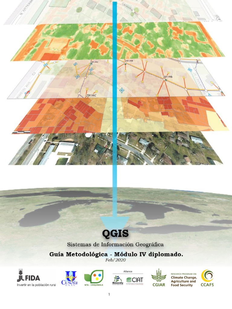 Guia Metodologica QGIS | PDF | Sistema de información geográfica | Mapa