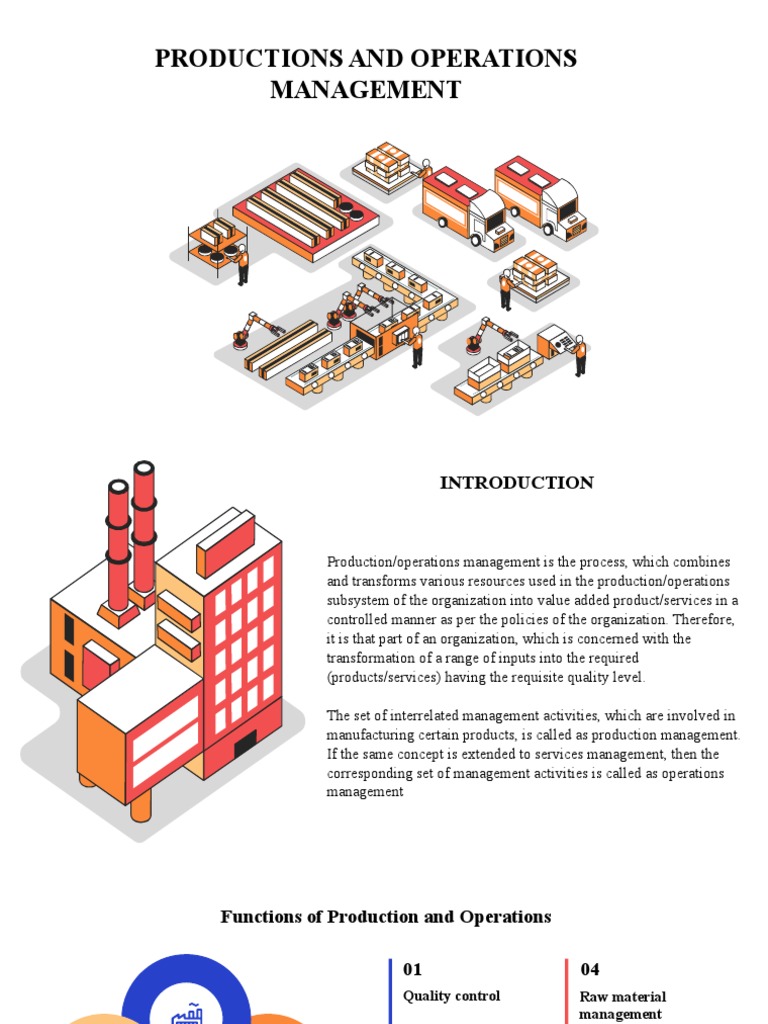 POM Unit 1 | PDF | Quality (Business) | Inventory