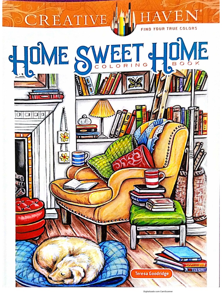 Creative Haven Home Sweet Home | PDF