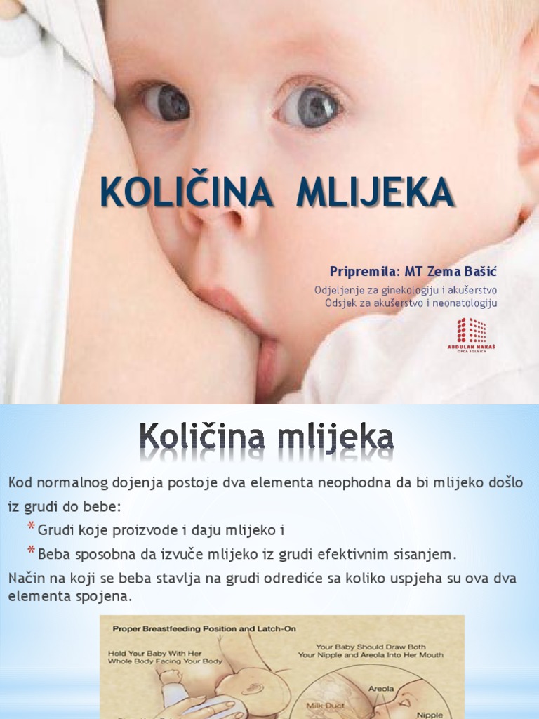 Kolicina Mlijeka Zema Basic | PDF