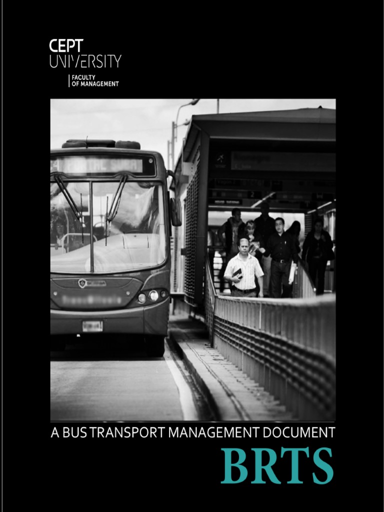 Bus Operations Management B Rts Book | PDF | Public Transport | Bus