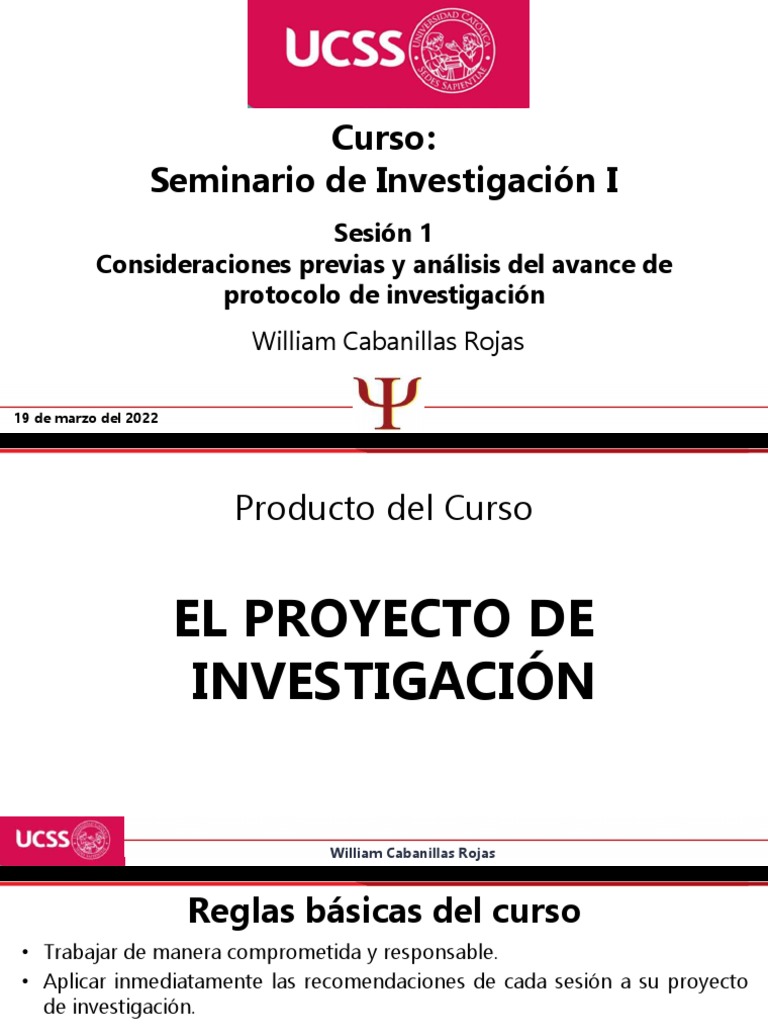 Consideraciones Previas y Análisis Del Avance de Protocolo de Investigación | PDF