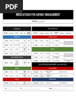Critical Care Medication Infusion Chart | PDF | Medicinal Chemistry ...